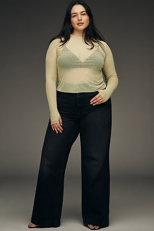 AFRM AFRM Kaylee Long-Sleeve Mesh Top